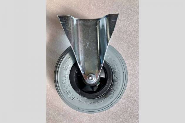 Petite roue NON directrice avec support